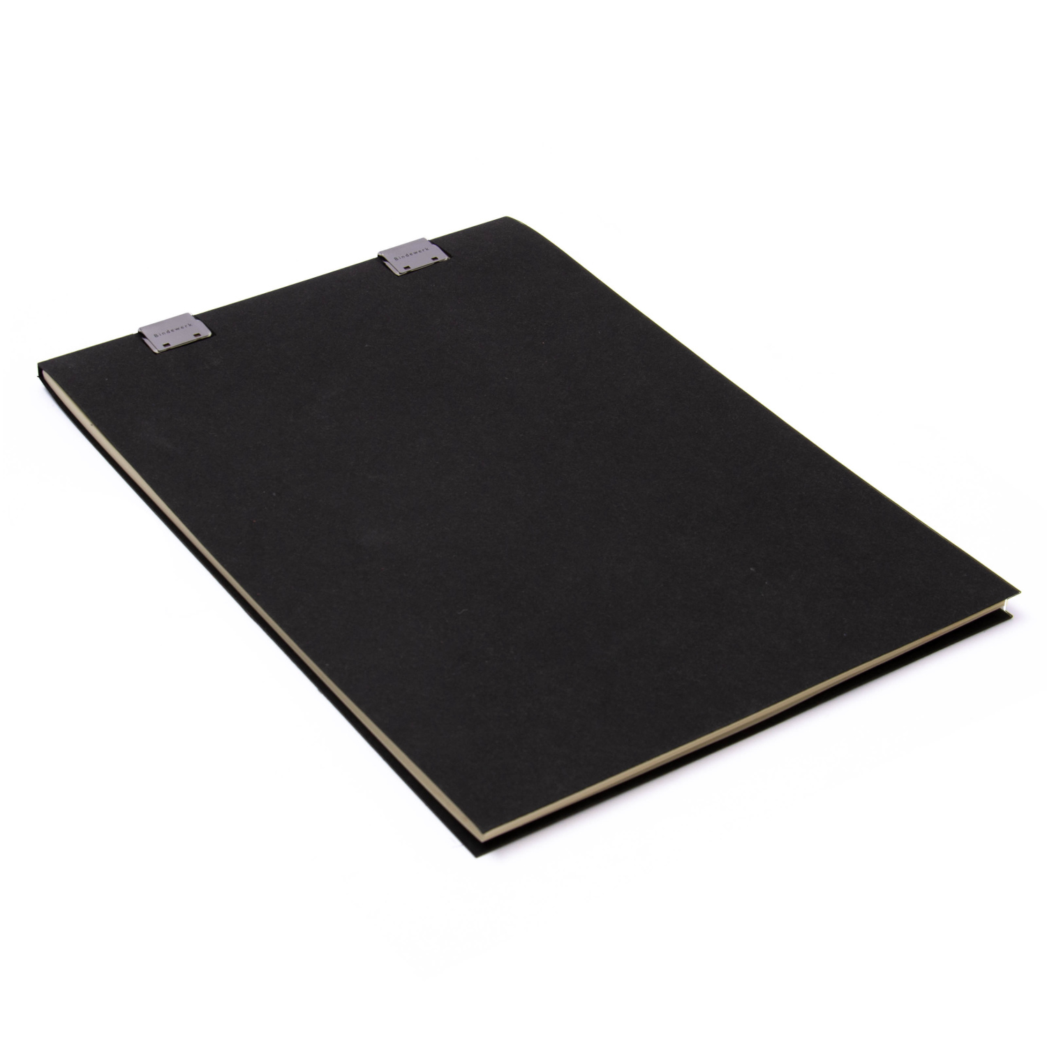 Bindewerk | Note Pad CLIPPER black | A4, 50 sheet blank, 90 g