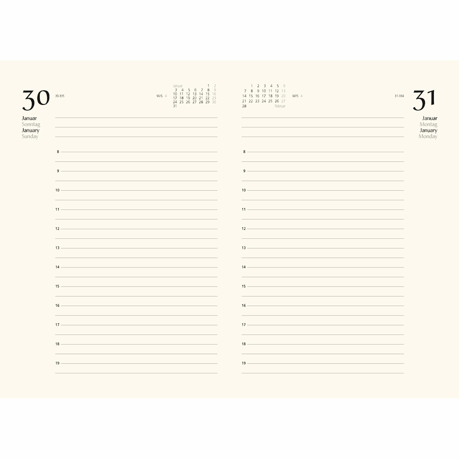 Bindewerk | Daily Planner LEINEN