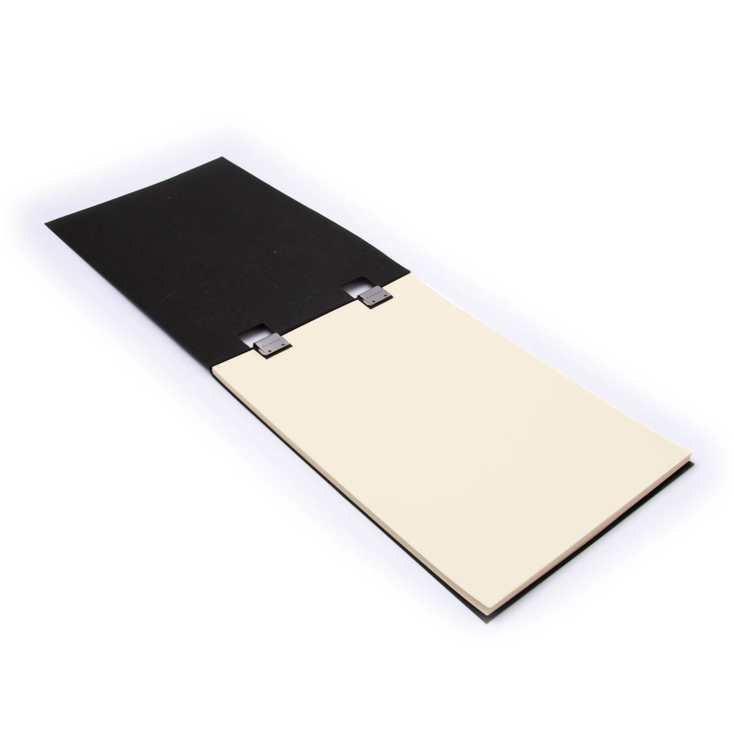 Bindewerk | Note Pad CLIPPER black | A4, 50 sheet blank, 90 g
